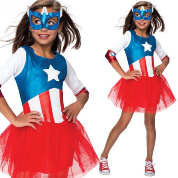 Rubie's | Costumes | Rubies Marvel Kids American Dream Costume | Poshmark